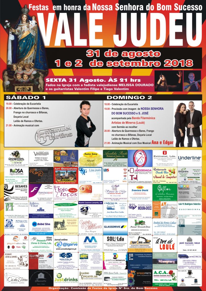 Festas em honra da Nossa Senhora do Bom Sucesso - Vale Judeu - Junta de ...